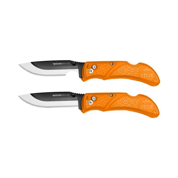 Ensemble de 2 couteaux Razor Onyx 3" – Techniques Chasse et Pêche