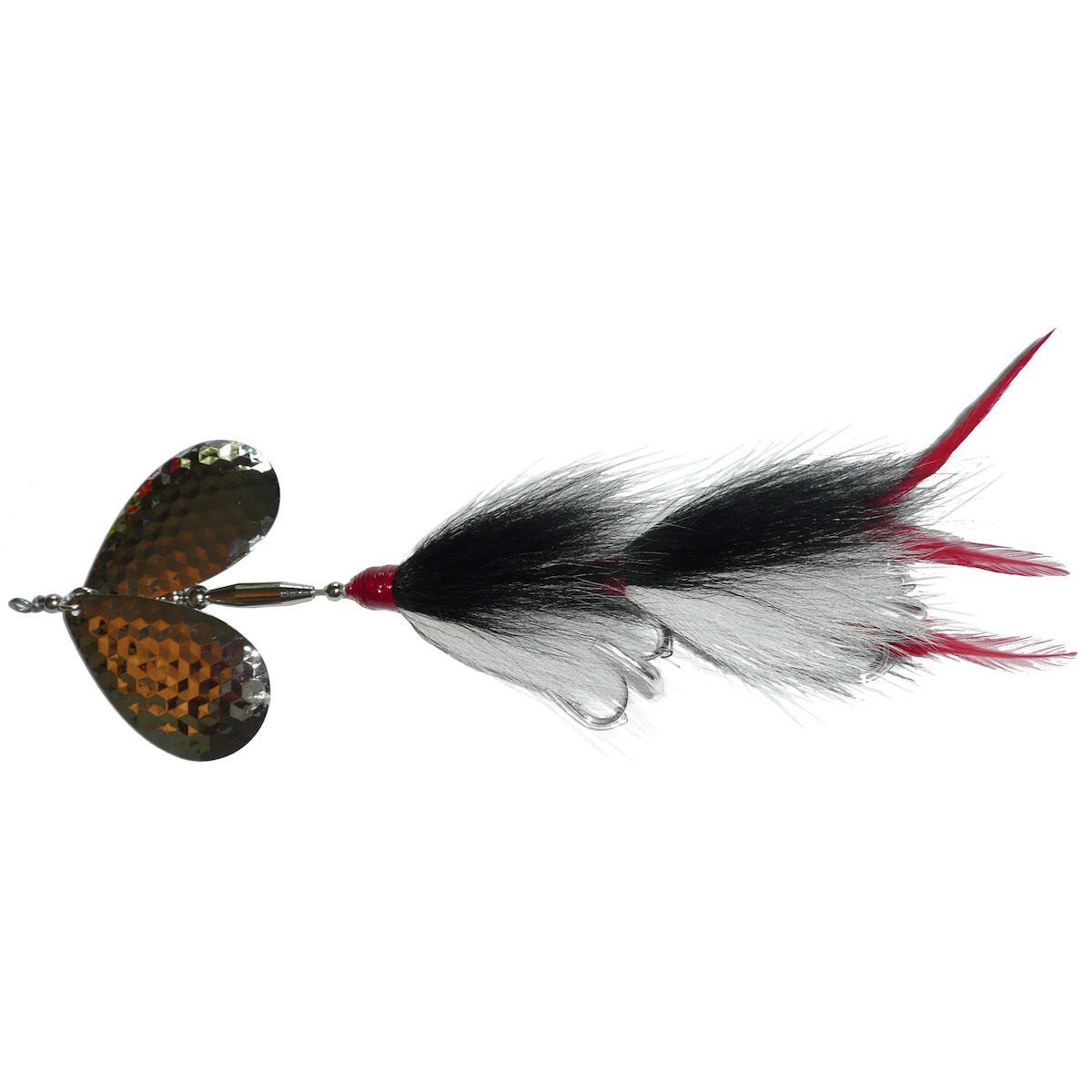 Judd Inline Musky 2 Blade Hairpin Spinner – Techniques Chasse et Pêche